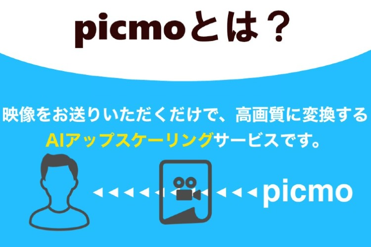 AIアップスケーリングサービスで画像・映像を高画質に！「映像アップスケーリングサービス picmo」パートナー募集 | 代理店募集ドットコム